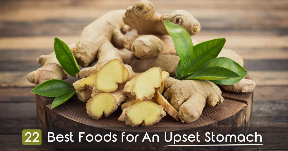 22 Best Foods for An Upset Stomach (+ Why They Work) - Healthwholeness